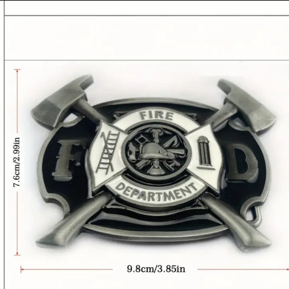 Accessories | New Fire Fighter Fire Truck Fire Department Belt Buckle ...
